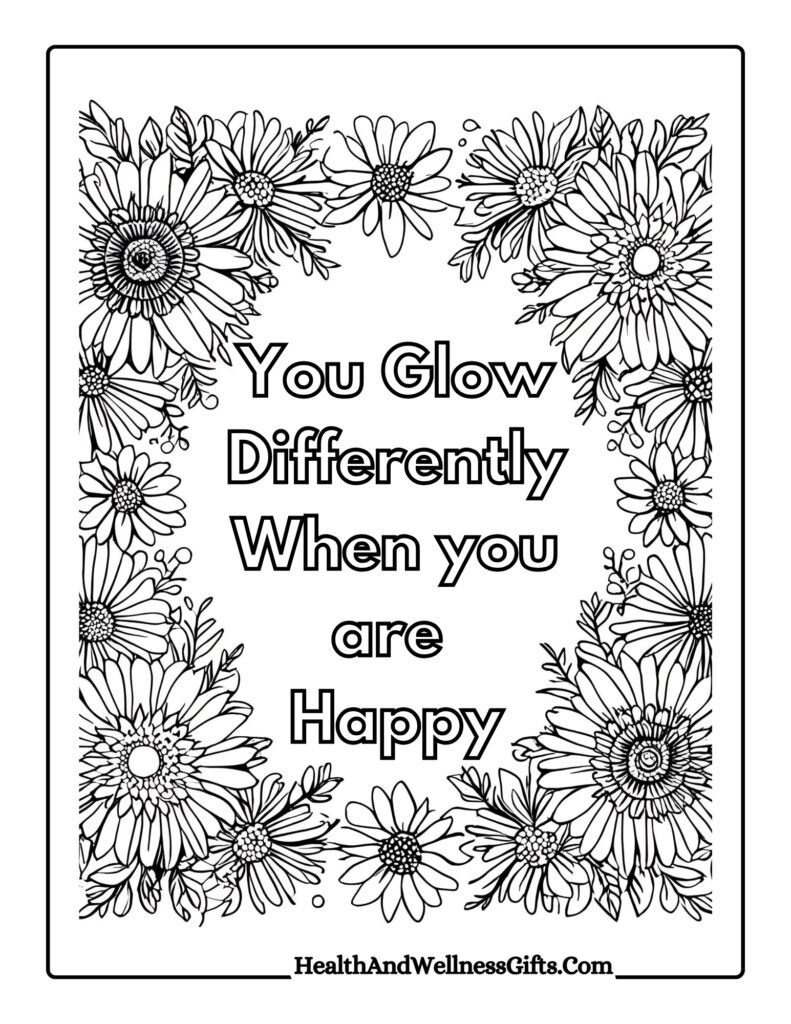 20 Self Care Quotes Coloring Pages | Inspiring PDF Printables For ...