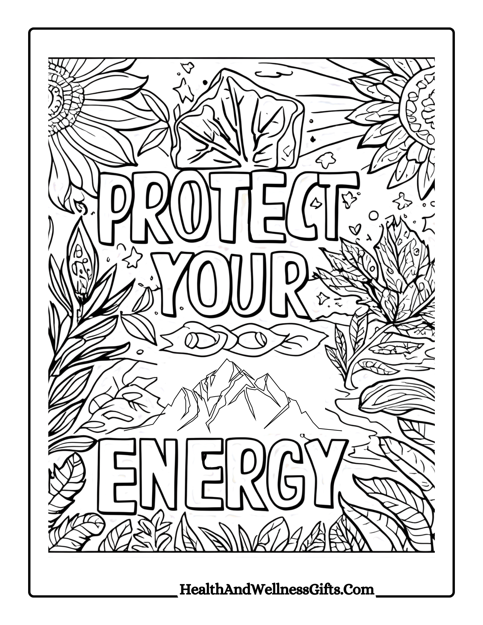 20 Self Care Quotes Coloring Pages | Inspiring PDF Printables For ...