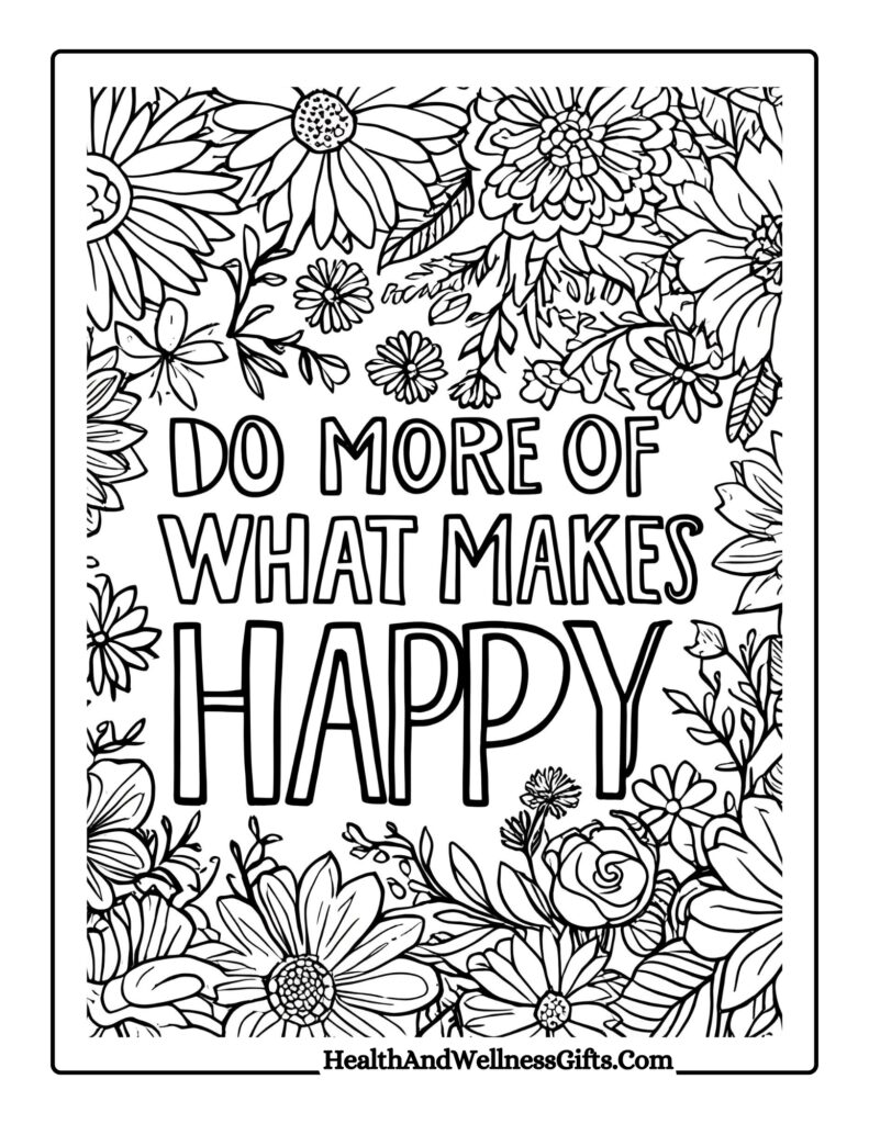 20 Self Care Quotes Coloring Pages | Inspiring PDF Printables For ...