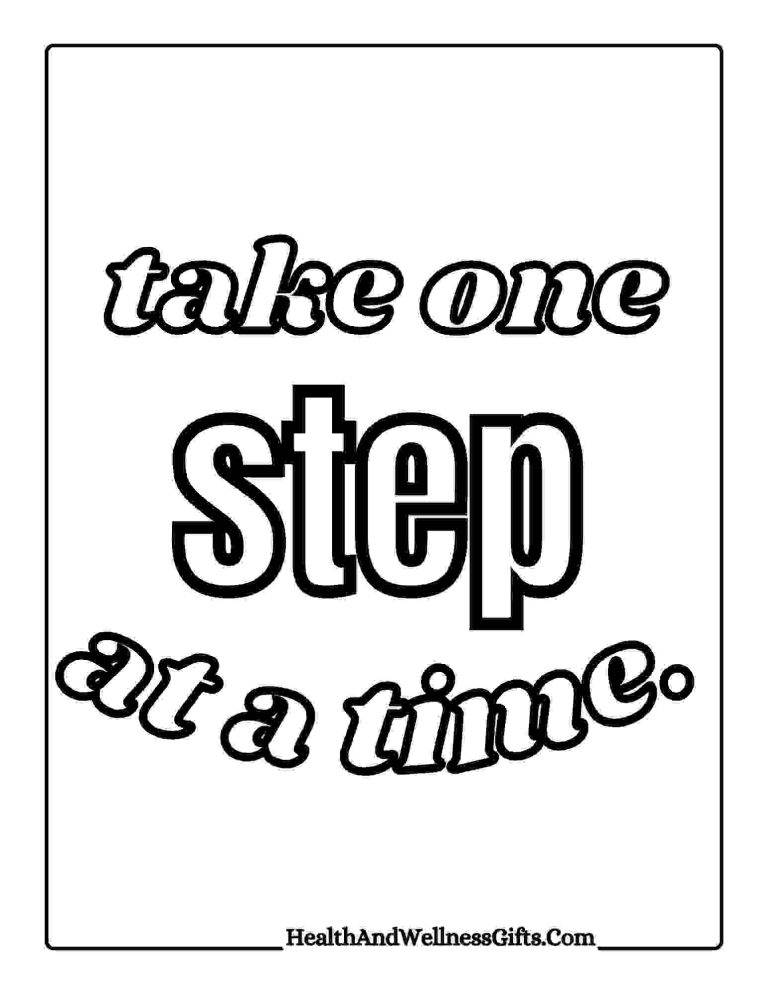 20 Free Printable Affirmations Coloring Sheets – Clean, Simple PDF ...